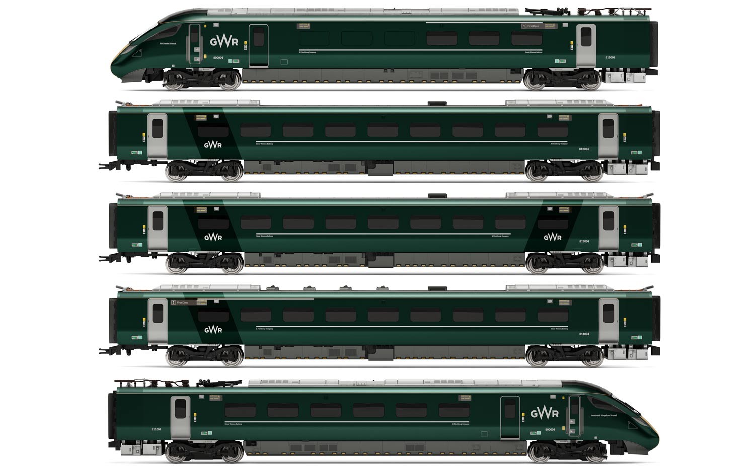 Train Pack - Hitachi IEP Bi-Mode Class 800/0 GWR