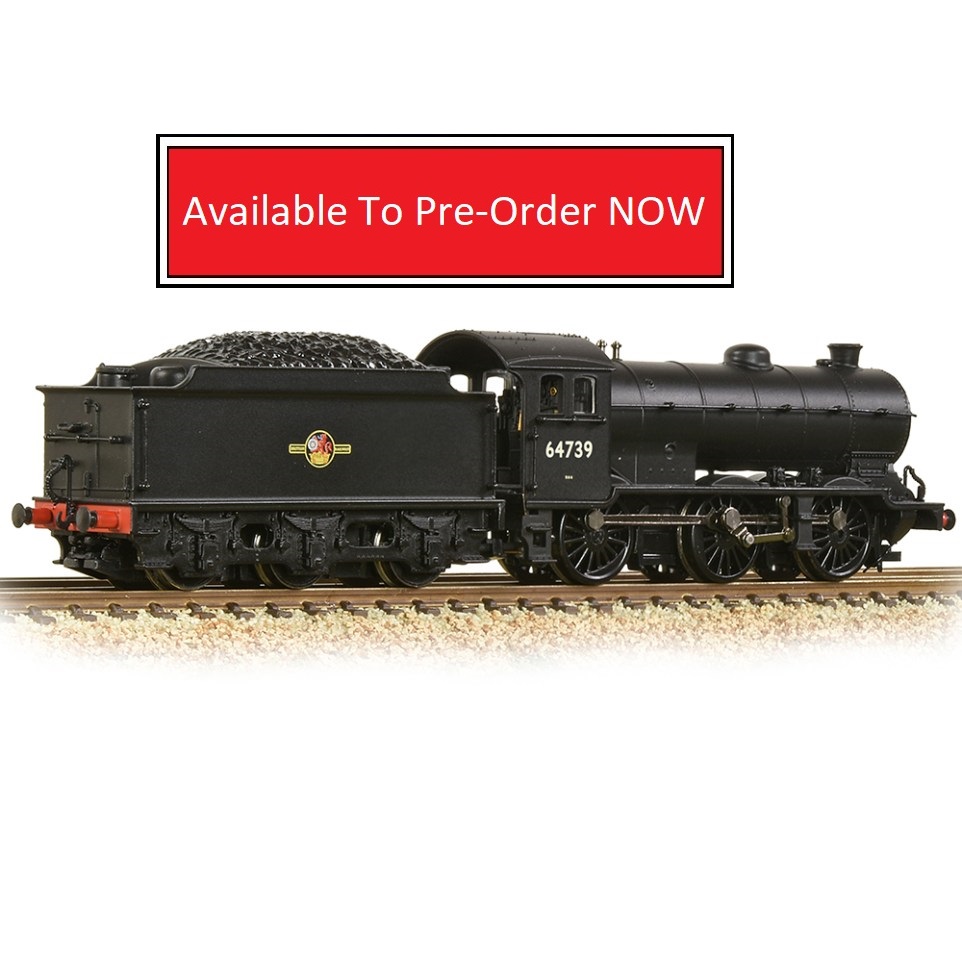 LNER J39 Stepped Tender 64739 BR Black (Late Crest)