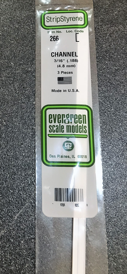 Evergreen .188 channel