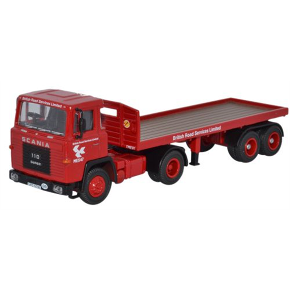 Scania 110 Flatbed Trailer - BRS
