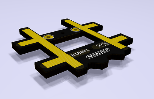 RAN16001 Modeltech O 16.5 ProTrack Rail Aligner (Narrow Gauge)