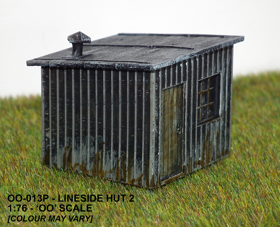 UNIT MODELS LINESIDE HUT PAINTED