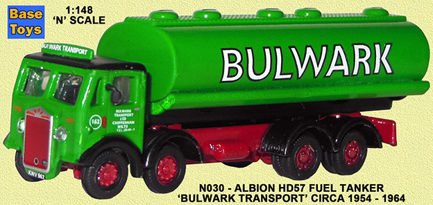 Albion Hd57 Tanker - Bulwark Transport